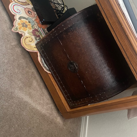 Accents | Vintage Style Brown Chest | Poshmark